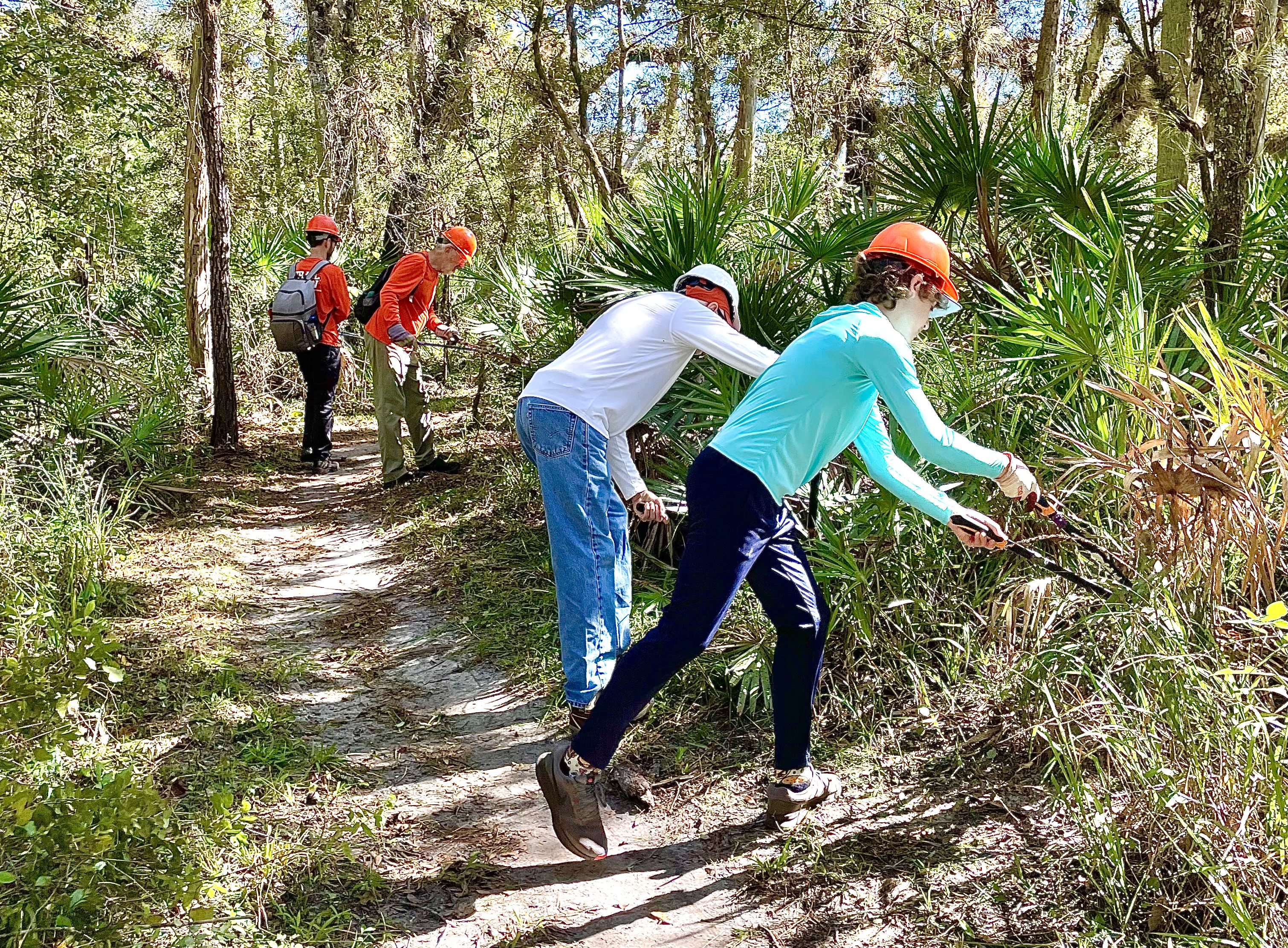 Labor of Love: My first trail maintenance work party with the Florida ...